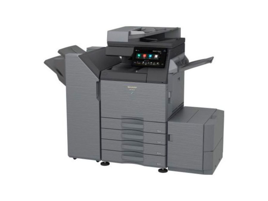 Sharp BP-70C36 with Finisher, Dual Scan, LCT - Copiers On Sale